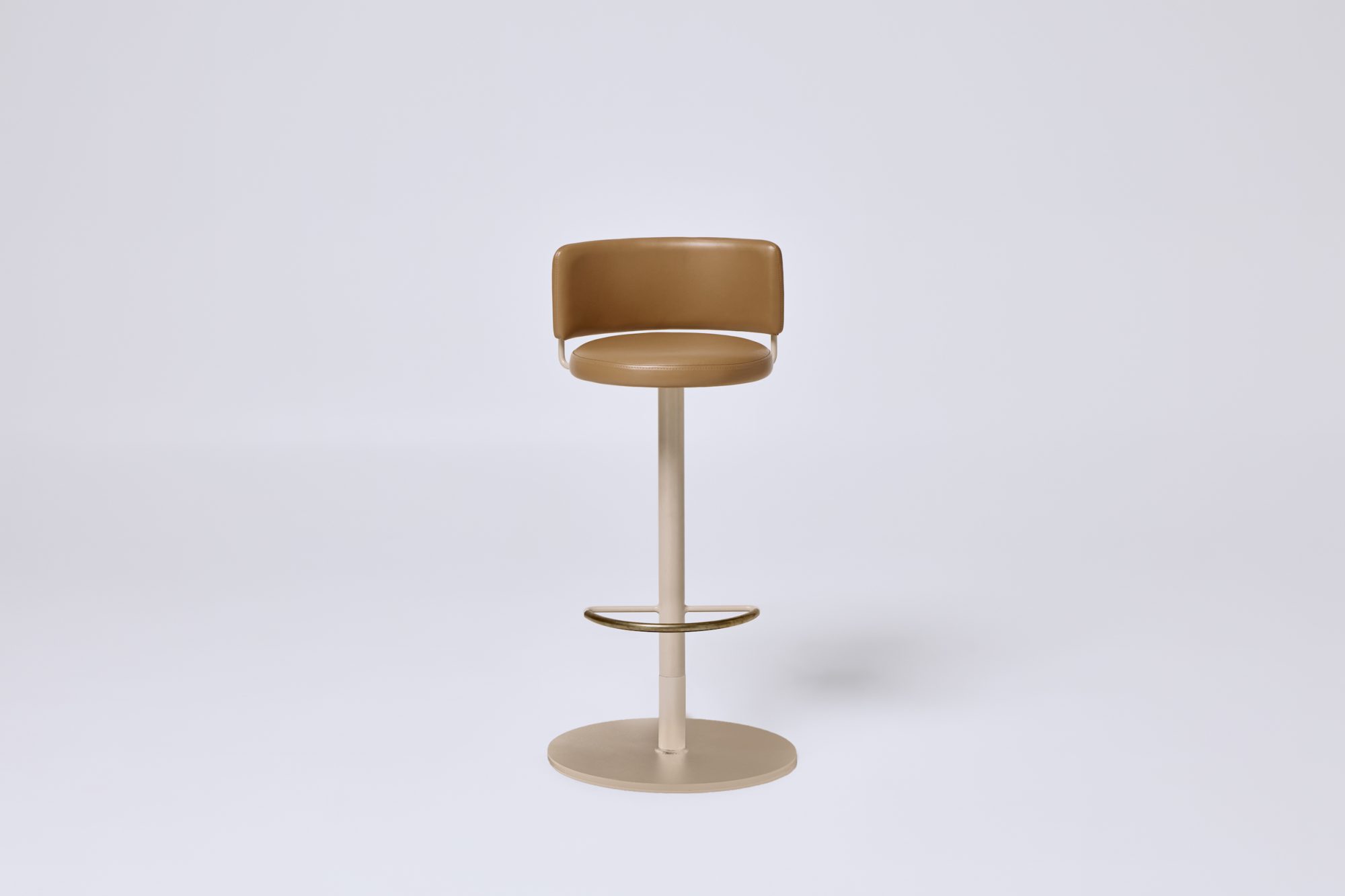 Diiva Pedestal swivel Stool - Grazia & Co